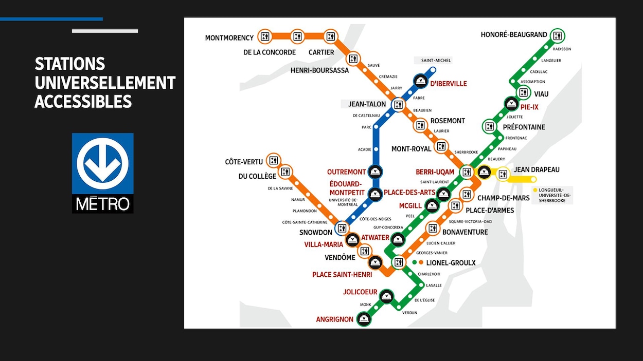 Mont-Royal devient la 20 e station de métro universellement accessible ...