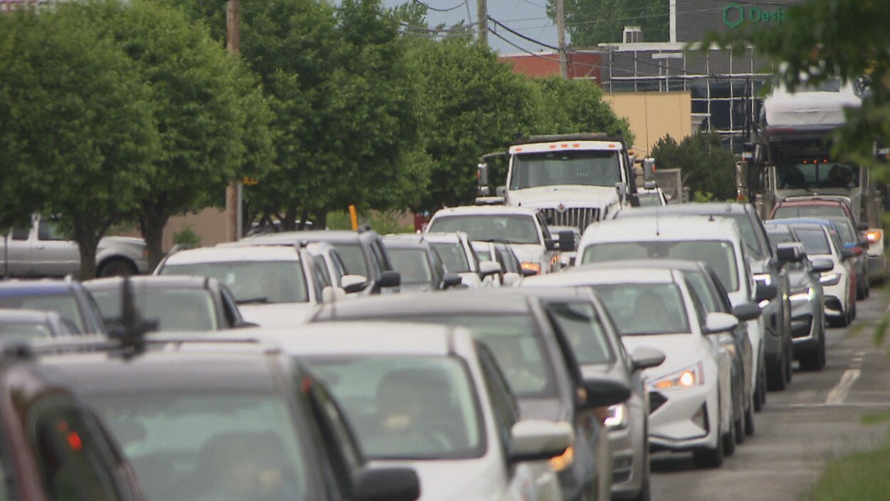 Une autre journée difficile pour les automobilistes à Trois-Rivières ...
