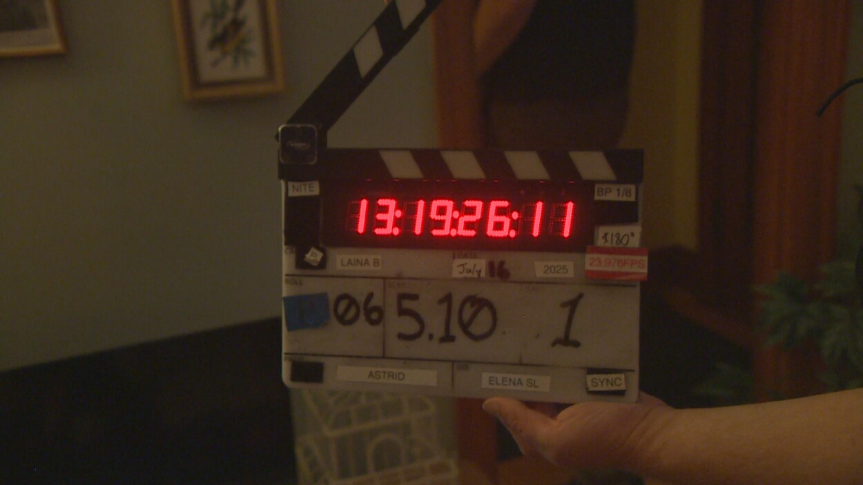 Fin de tournage pour « Les Faillites d'Astrid » | Radio-Canada