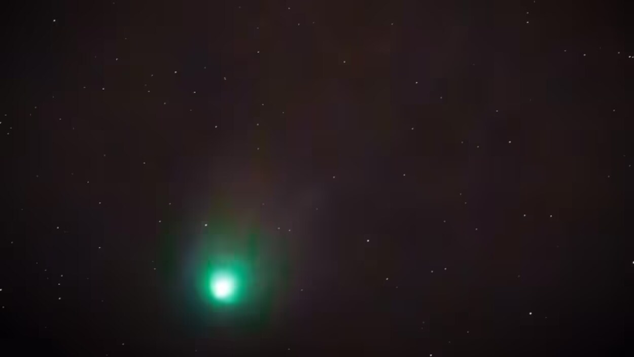 Comment voir la très rare « comète verte » depuis l’Alberta | Radio-Canada