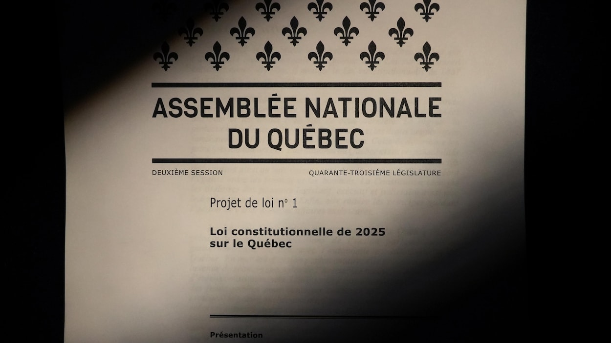 Une constitution pour le Québec? L’affront de trop | Radio-Canada