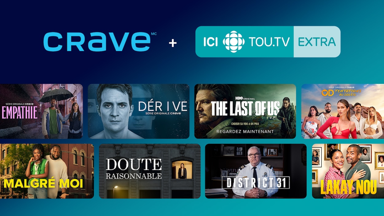 Crave et ICI TOU.TV Extra regroupés dans un même abonnement | Radio-Canada