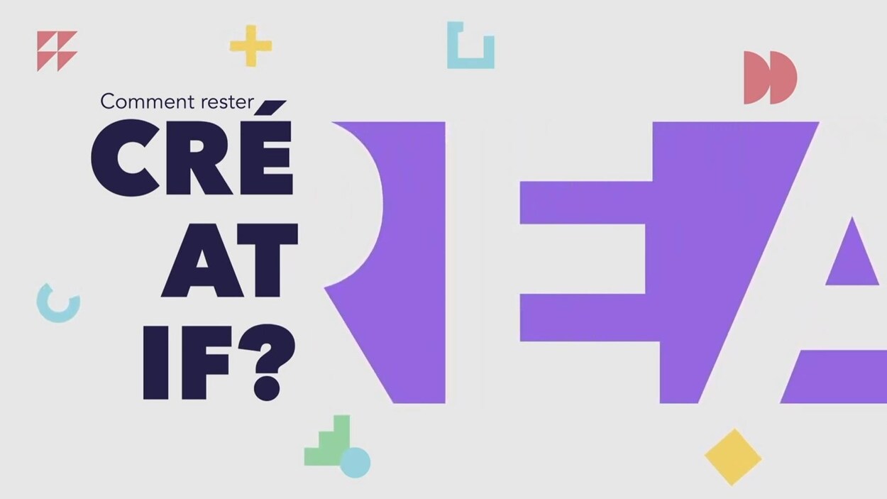 Image portant l'inscription Comment rester créatif?