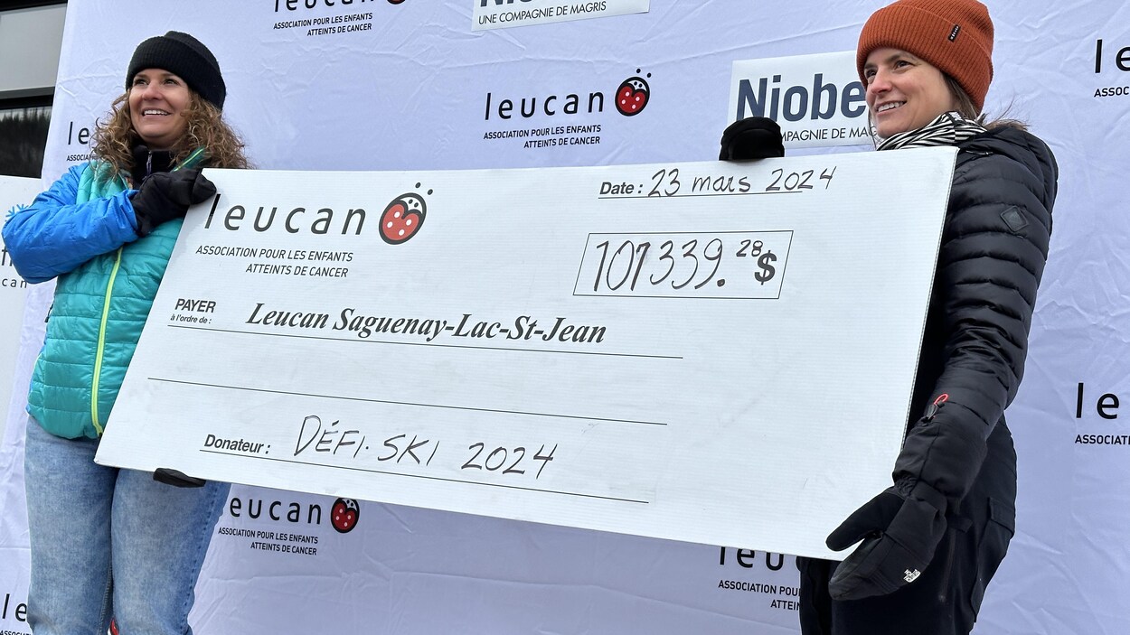 Une bonne récolte pour le Défi ski Leucan | Radio-Canada