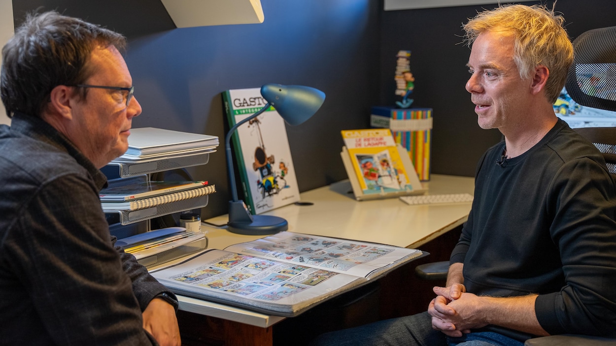 M'enfin le grand retour de Gaston Lagaffe : entrevue intégrale avec ...