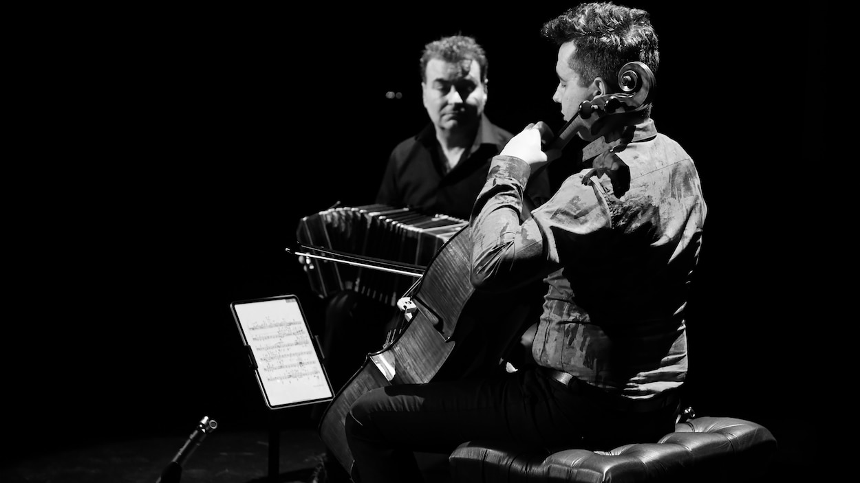 Denis Plante et Stéphane Tétreault lancent Stradivatango | Radio-Canada