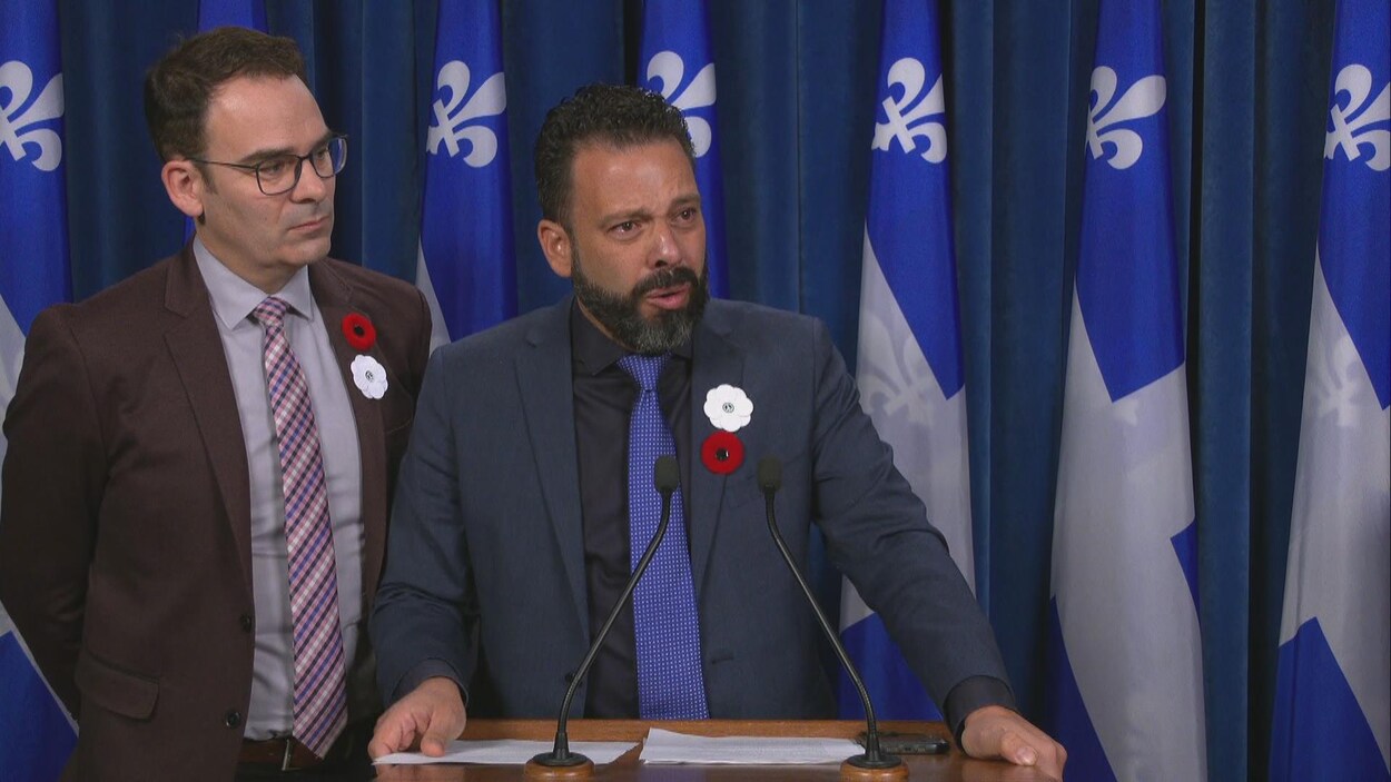 Motion sur Gaza : un député de QS fond en larmes | Radio-Canada