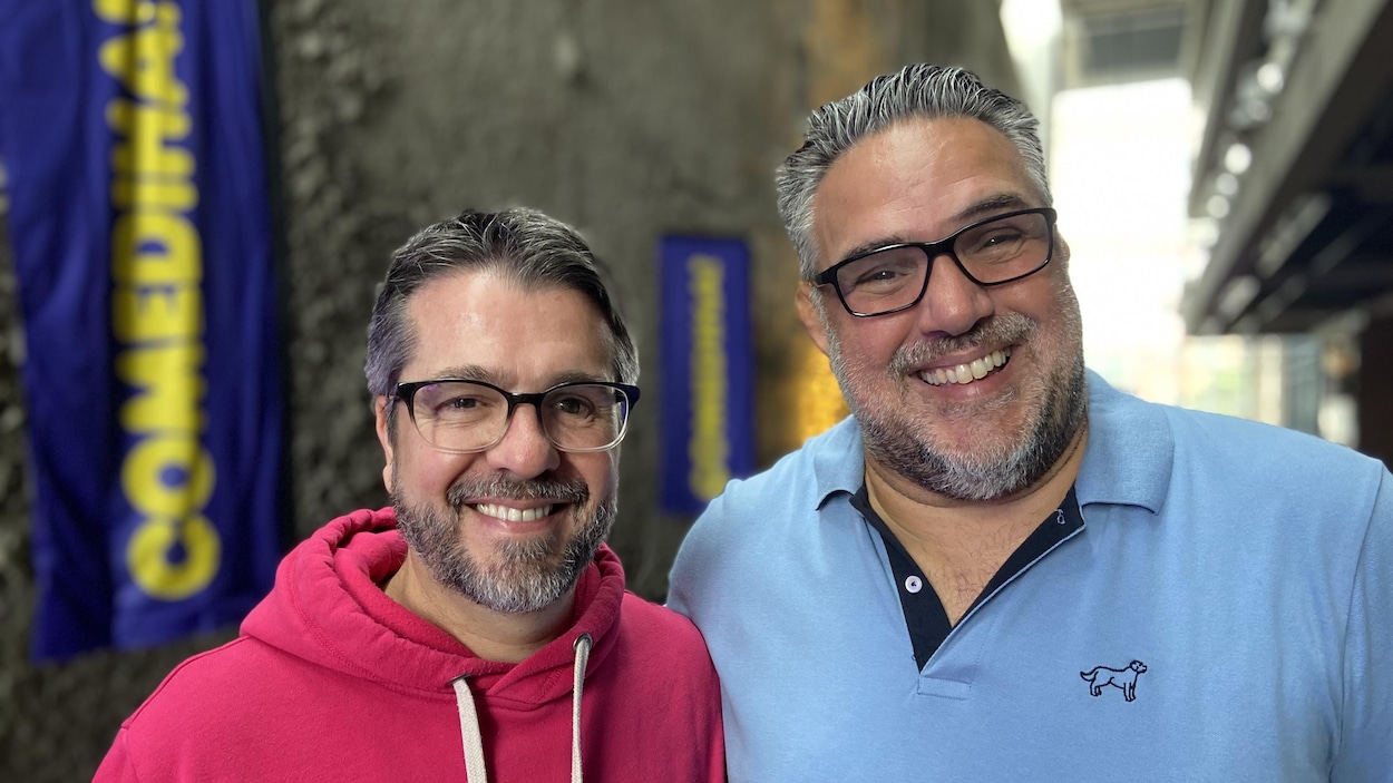 Le duo comique Dominic et Martin souligne 30 ans de carrière sur scène ...