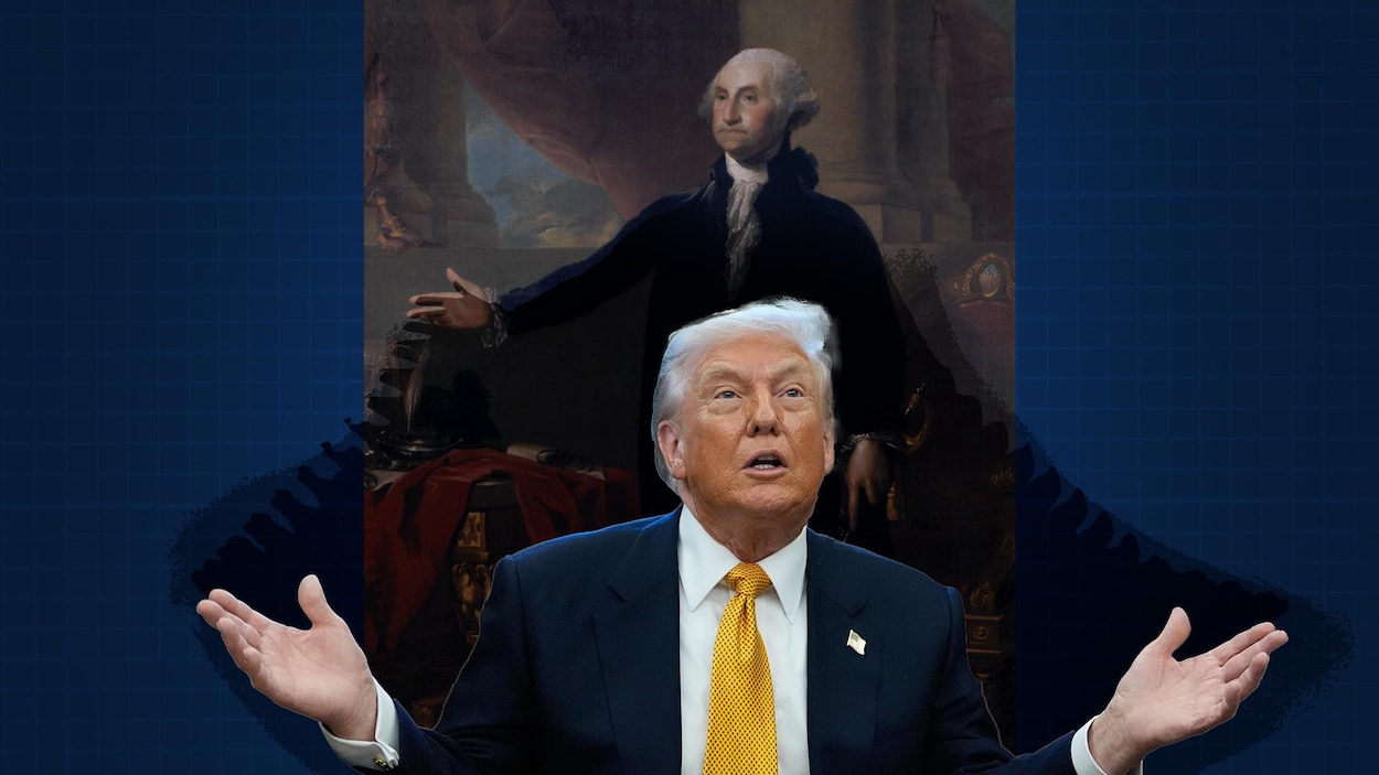 250e anniversaire des États-Unis : de George Washington à Donald Trump ...