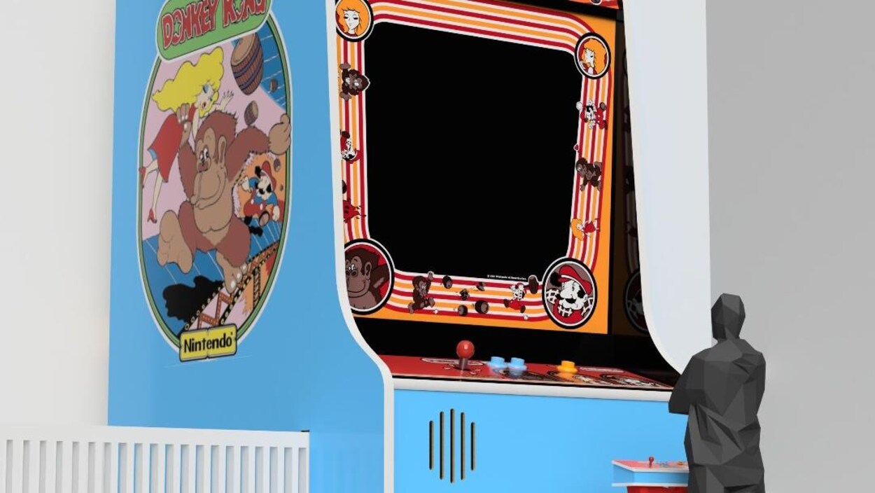 Un musée va fabriquer un immense cabinet d’arcade de Donkey Kong ...