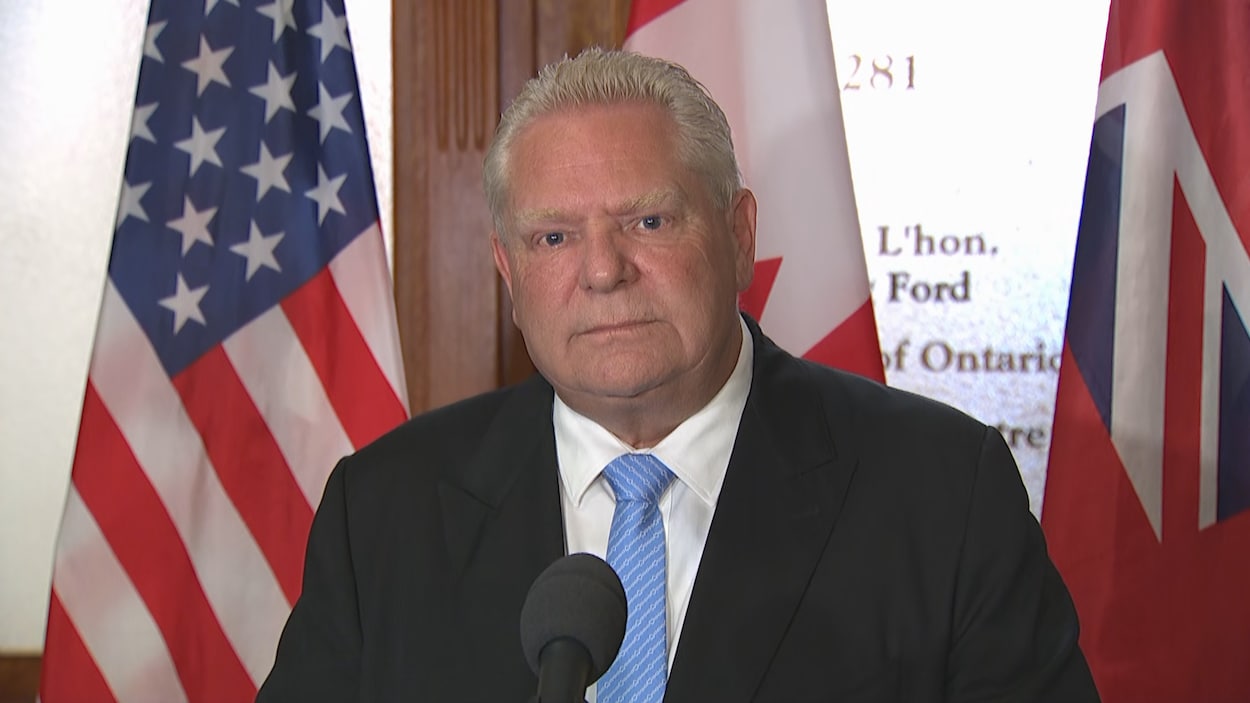 « Une insulte » : Doug Ford condamne le tarif proposé par Donald Trump ...