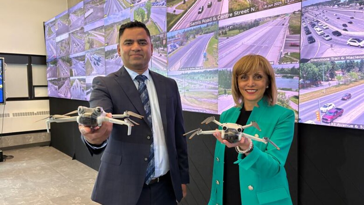 Calgary se tourne vers des drones pour améliorer sa sécurité routière ...
