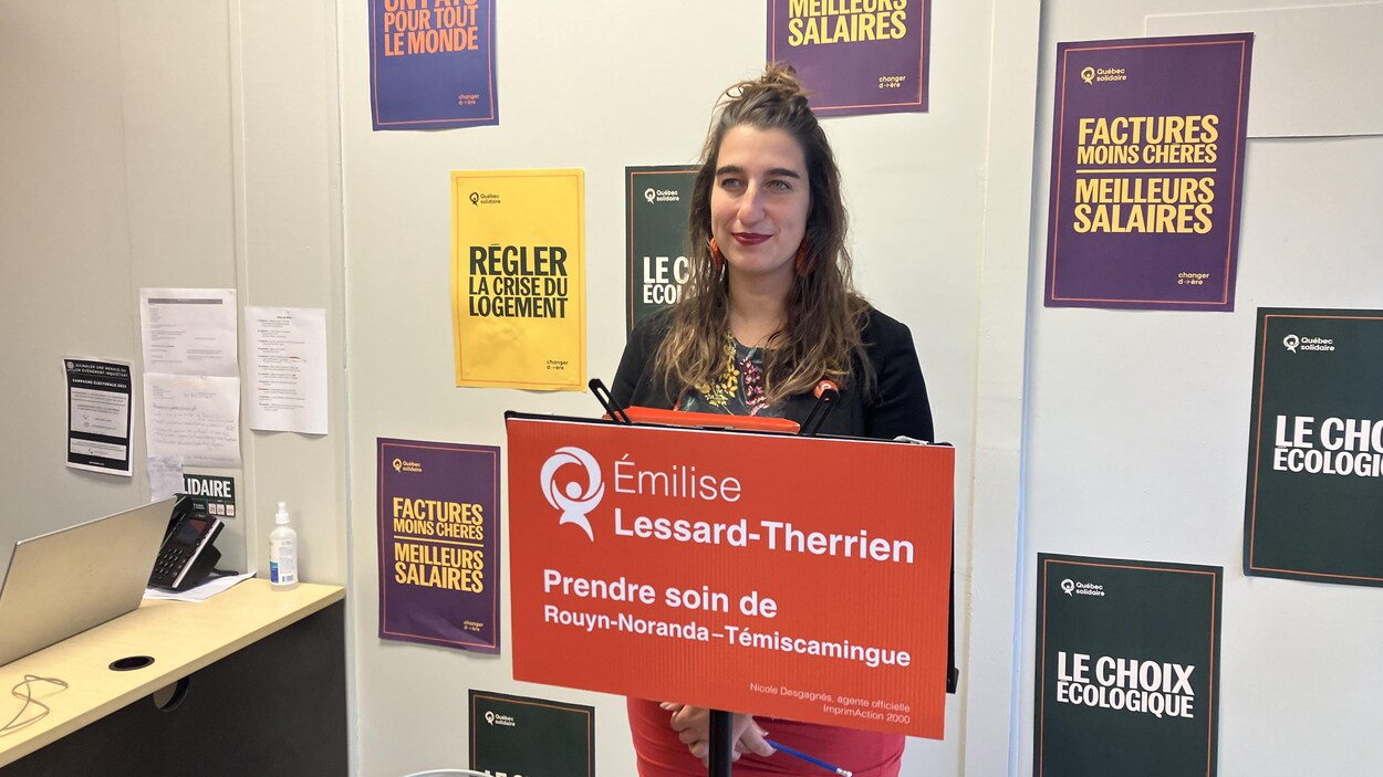 Émilise Lessard-Therrien souhaite faciliter l’installation des nouveaux ...