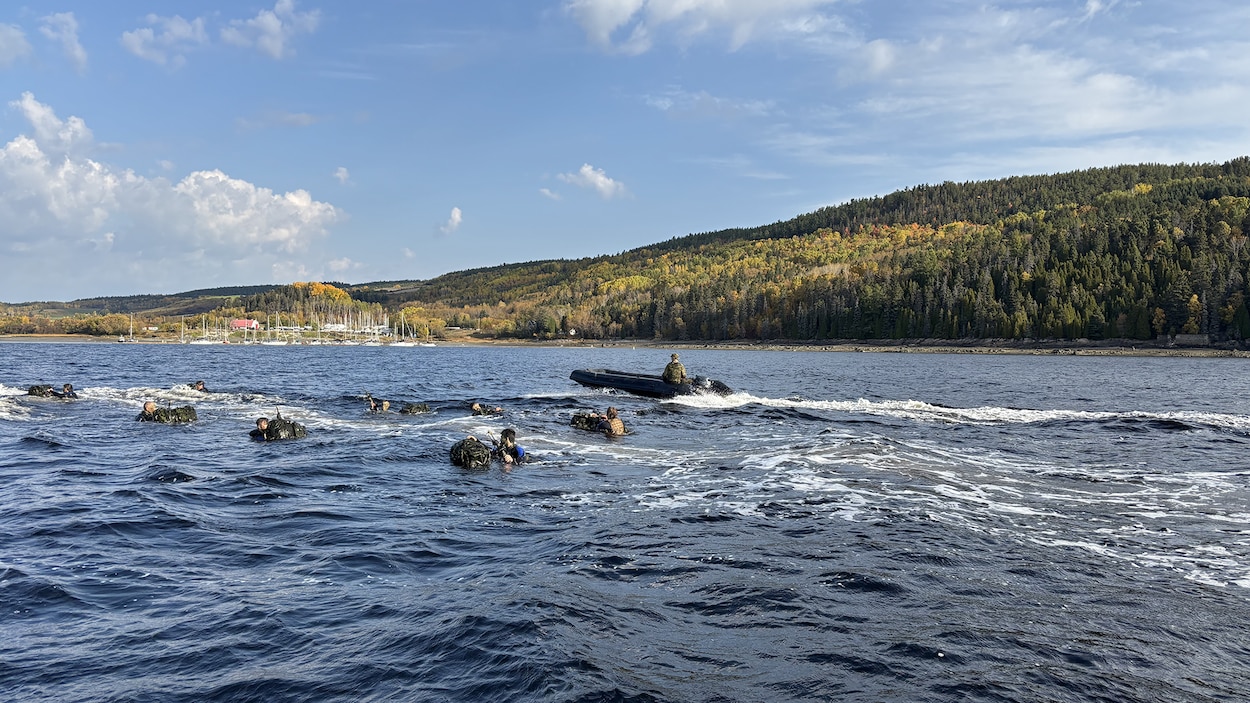 Un entraînement unique pour les réservistes du Régiment du Saguenay ...