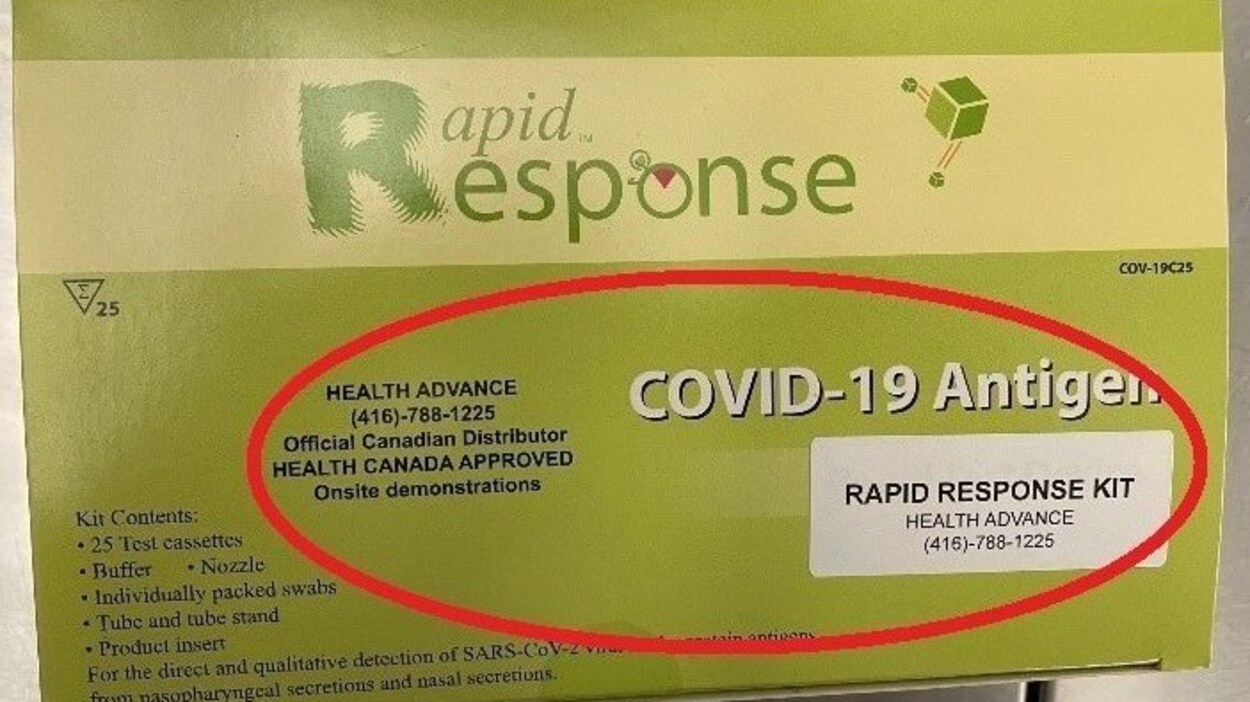 De faux tests de dépistage de la COVID-19 circulent en Ontario | Radio ...