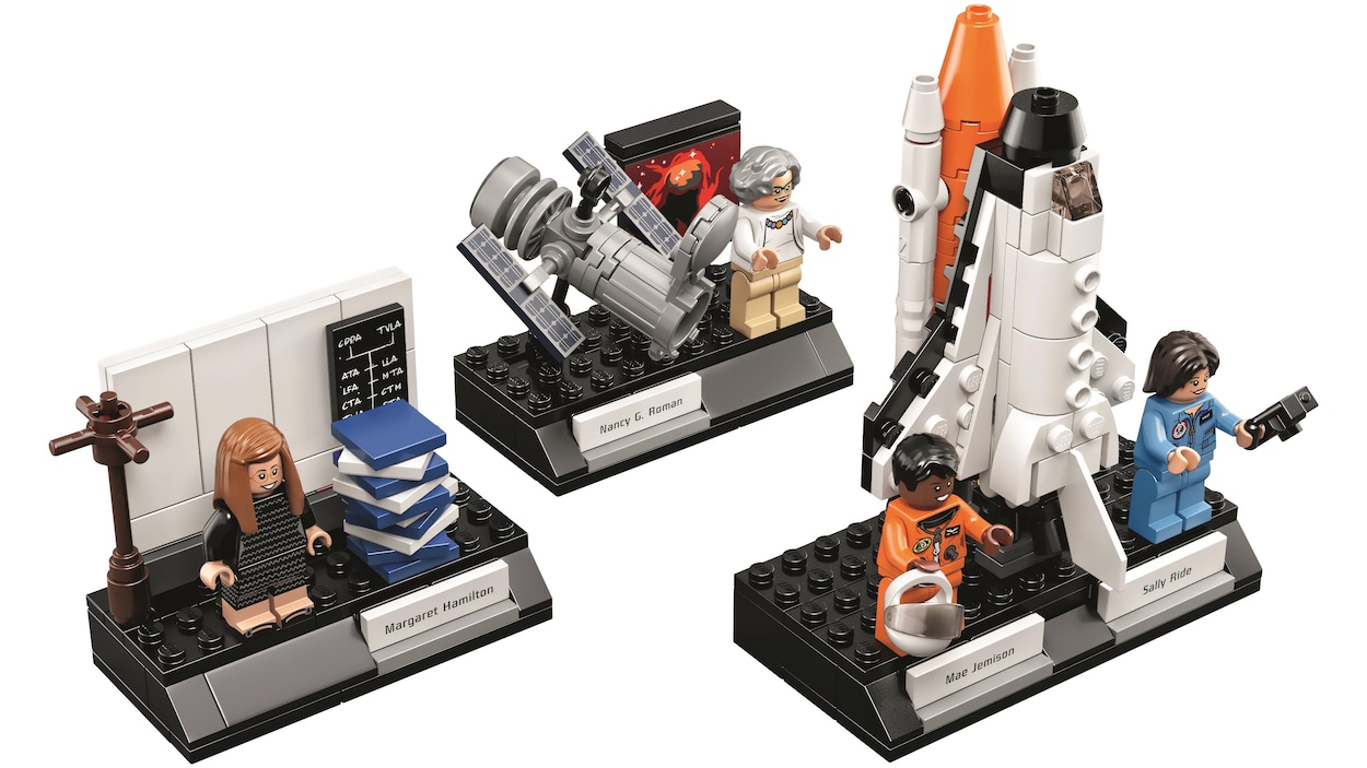 Des figurines Lego à l’image des femmes de la NASA | Radio-Canada.ca