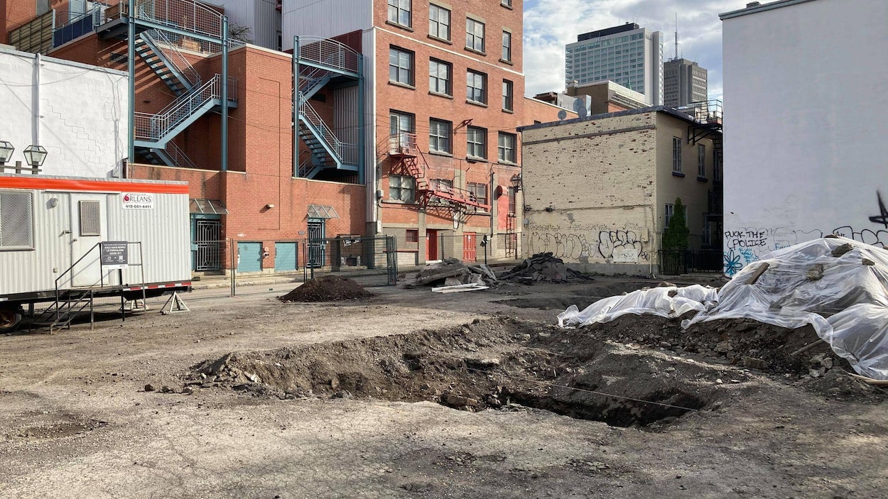 260 ans d'histoire à déterrer sous un stationnement du Vieux-Québec ...