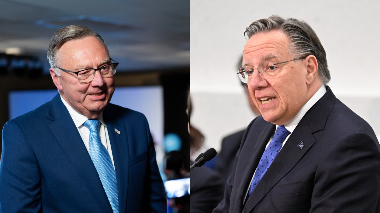 François Legault a pu s’entretenir avec Tony Wakeham | Radio-Canada