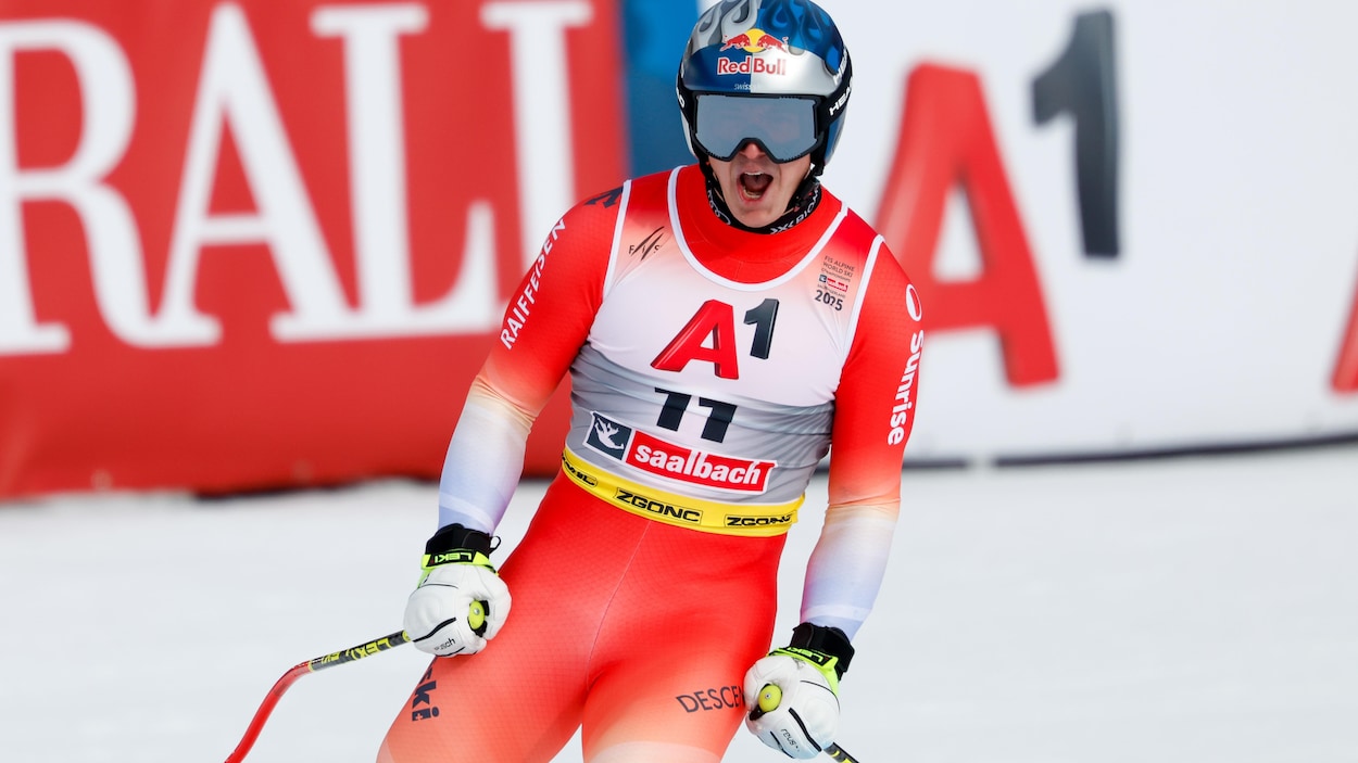 Franjo Von Allmen devient champion du monde de descente à 23 ans ...