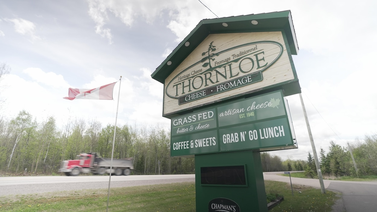 Accord de principe pour la vente de la fromagerie Thornloe | Radio-Canada