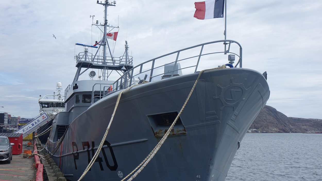Le navire français Fulmar, de passage à Saint-Jean, ouvre ses portes au ...
