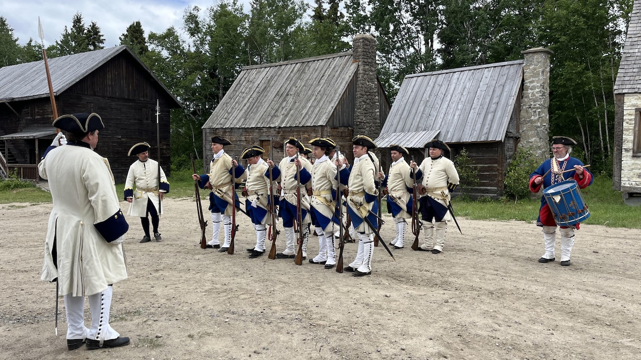 Une reconstitution historique au Site de la Nouvelle-France avant la ...