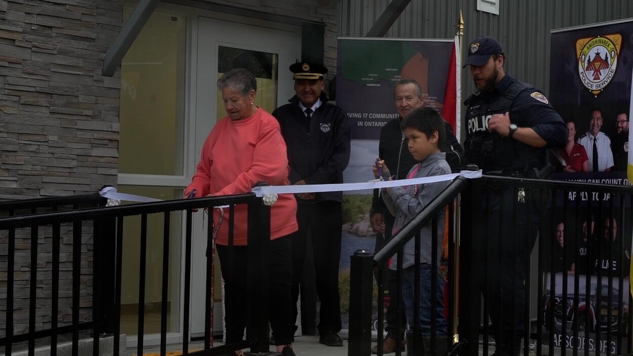 La Première Nation Sagamok-Anishinabek inaugure son nouveau poste de ...