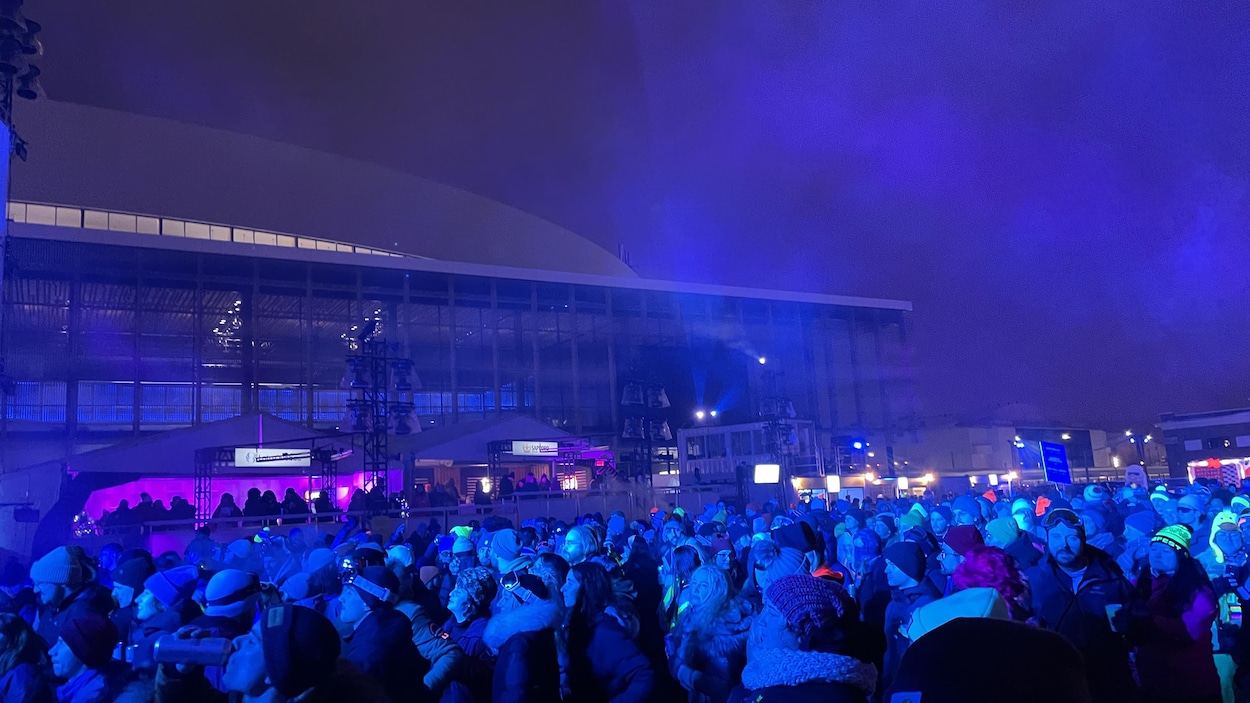 Un premier essai pour l’Igloofest à Québec | Info | Radio-Canada