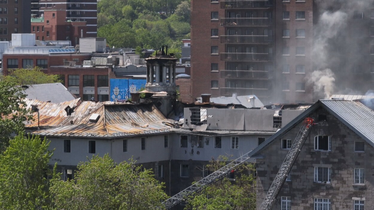 L’incendie du monastère du Bon-Pasteur en voie d’être maîtrisé | Radio ...