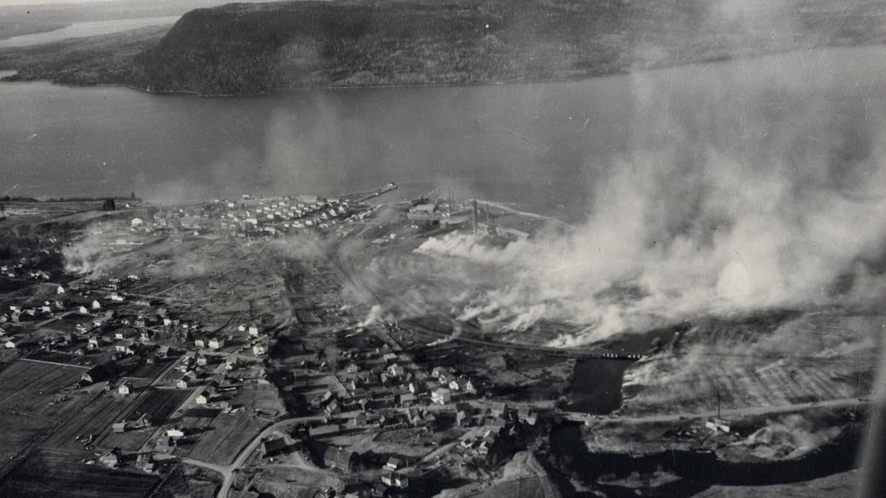 Il y a 75 ans, le feu dévastait Cabano | Radio-Canada