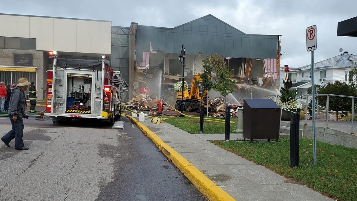 L’incendie est maîtrisé à Dolbeau-Mistassini | Radio-Canada