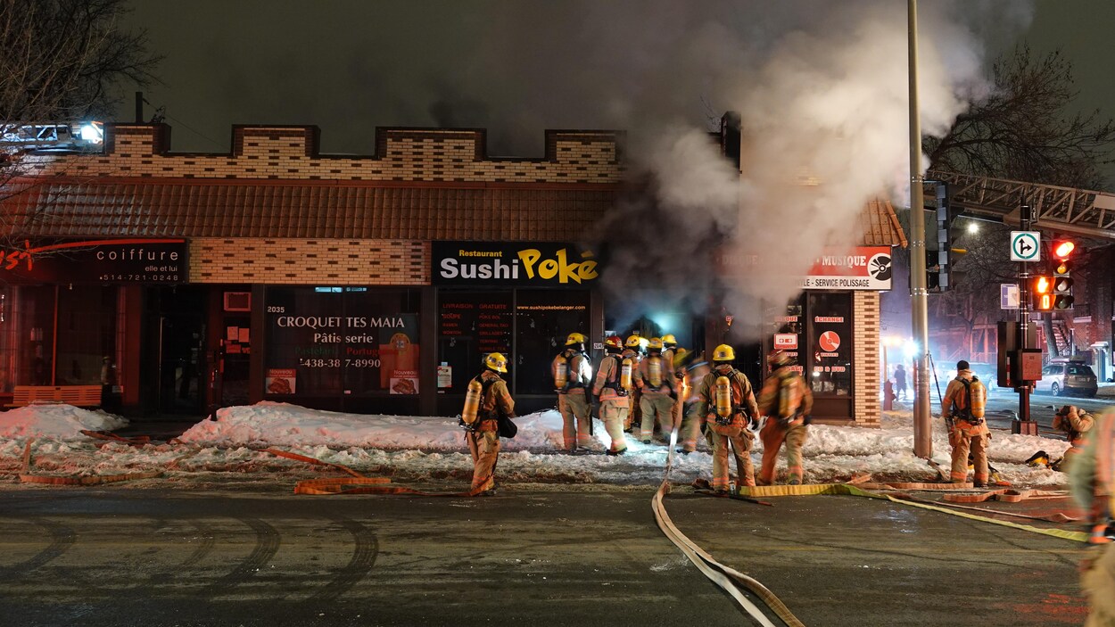 Les services d’urgence de Montréal ont été sollicités la nuit dernière ...