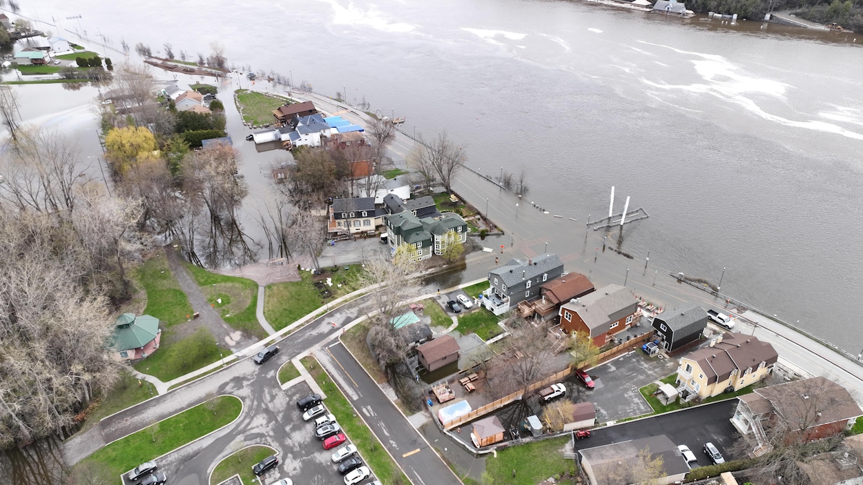 Inondations : la montée des eaux ralentit à Gatineau | Radio-Canada