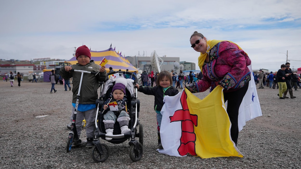 Les Iqalummiut ont célébré la fête du Nunavut | Radio-Canada