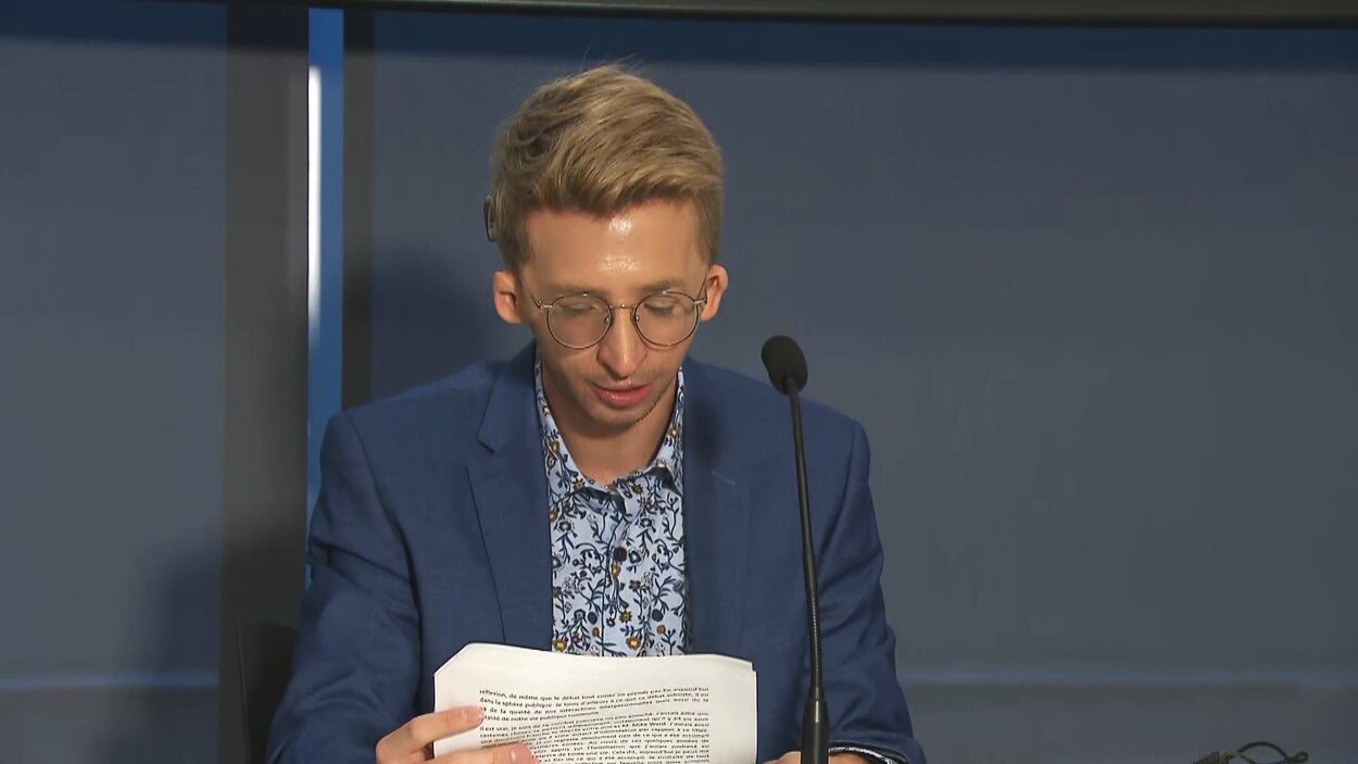 « Il ne faut jamais sous-estimer la valeur de nos combats », dit Jérémy ...