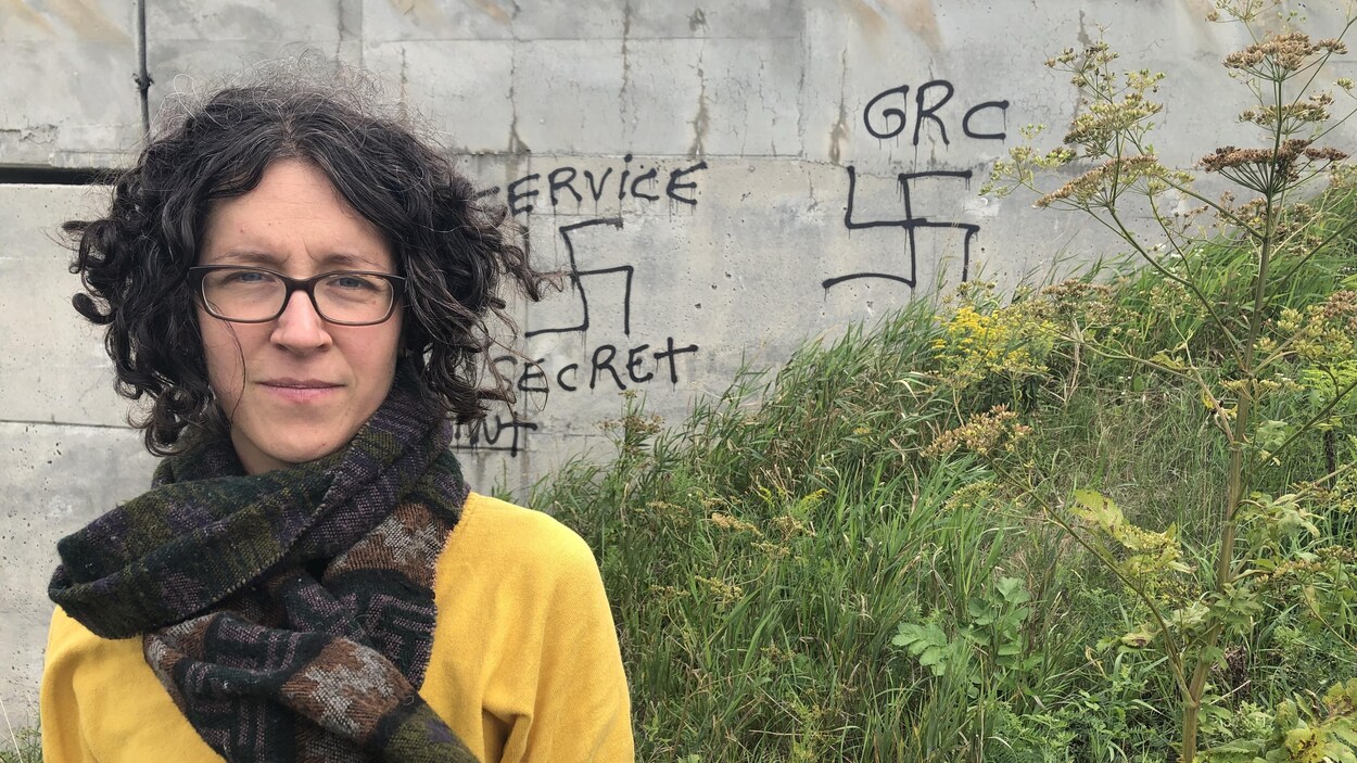 Graffitis haineux à Thurso : une résidente dénonce l'inaction des ...