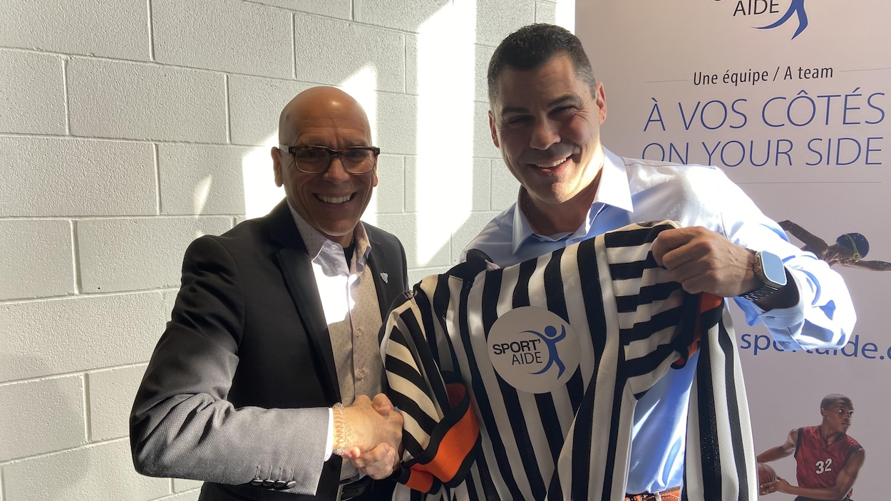 L’arbitre Justin St-Pierre devient porte-parole pour Sport’Aide | Radio ...