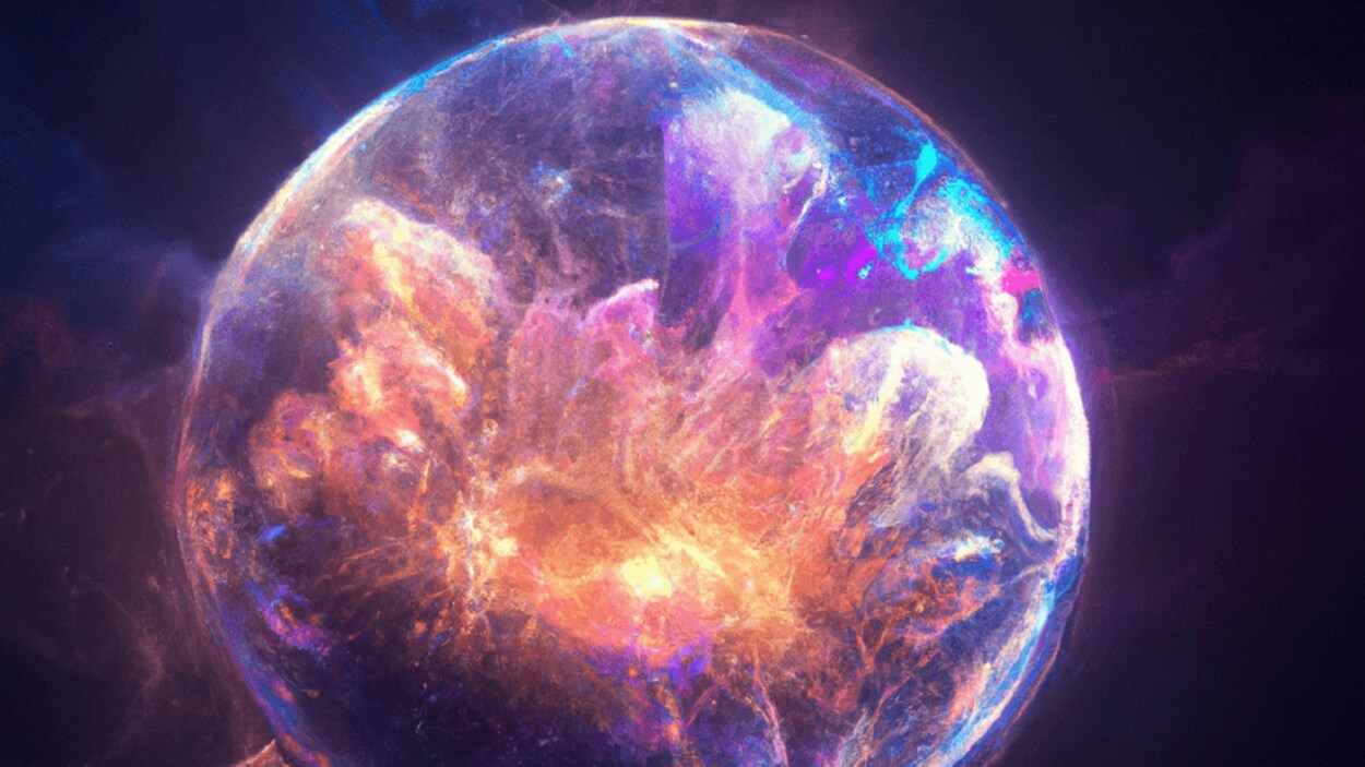 Une explosion cosmique parfaitement sphérique surprend les ...