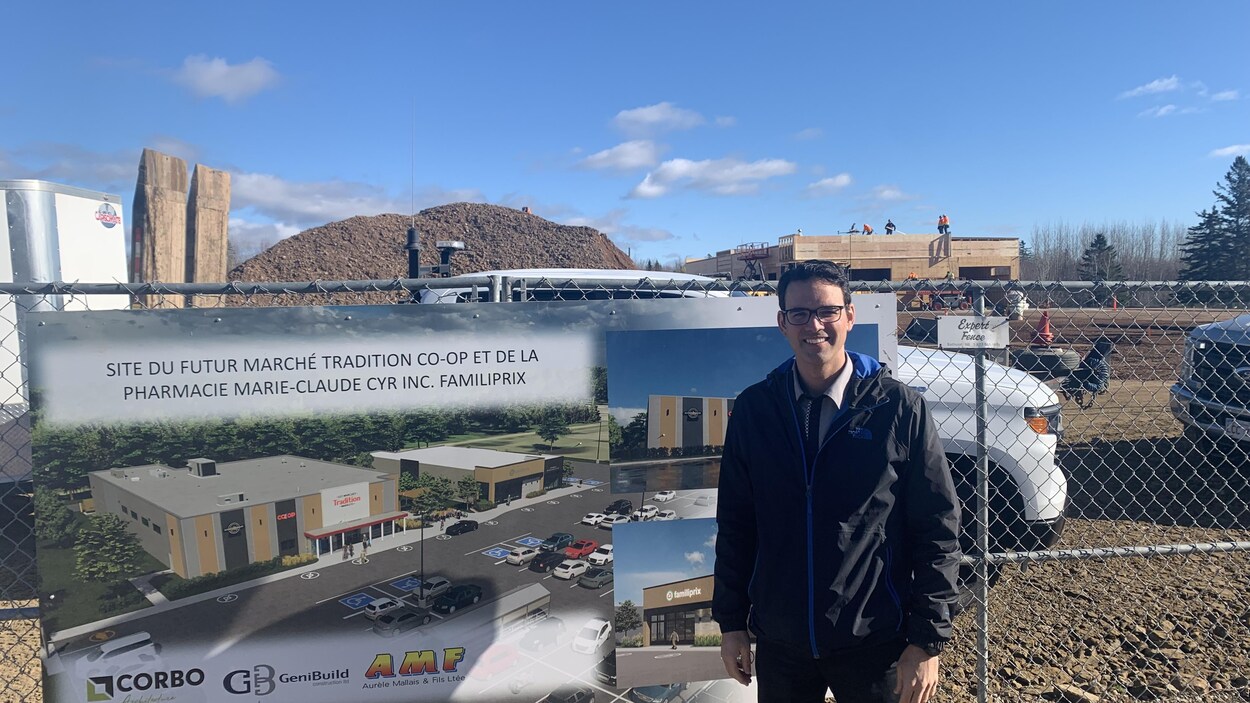 Les chantiers de construction se multiplient dans la petite communauté ...
