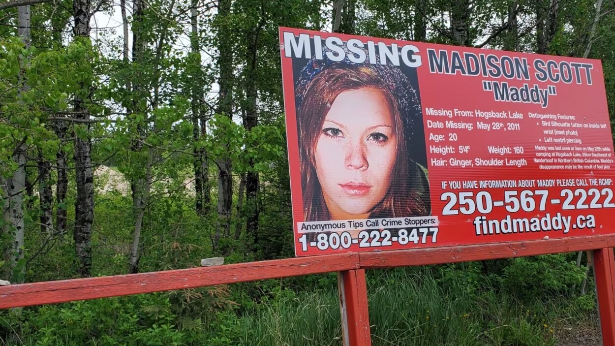 Les restes de Madison Scott retrouvés 12 ans après sa disparition ...