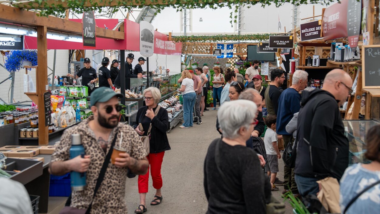 Le Marché Godefroy retrouve son achalandage prépandémique | Radio-Canada