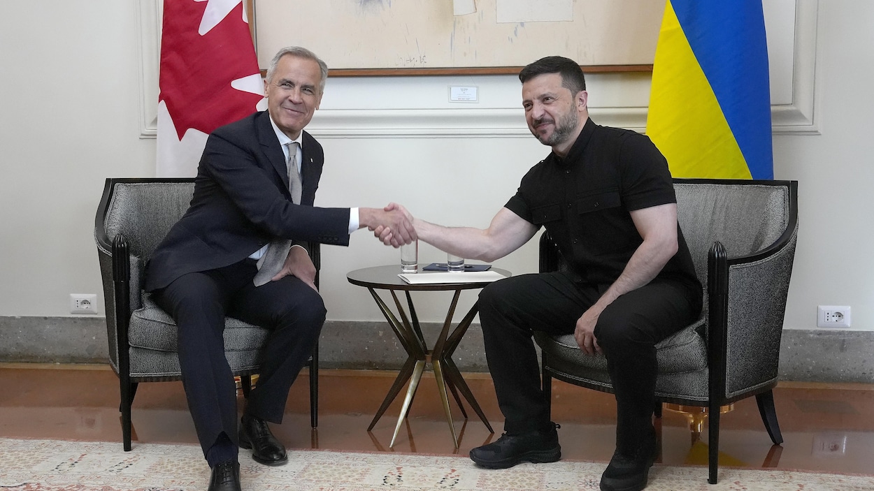 Carney réitère son soutien à l’Ukraine lors de sa rencontre avec ...