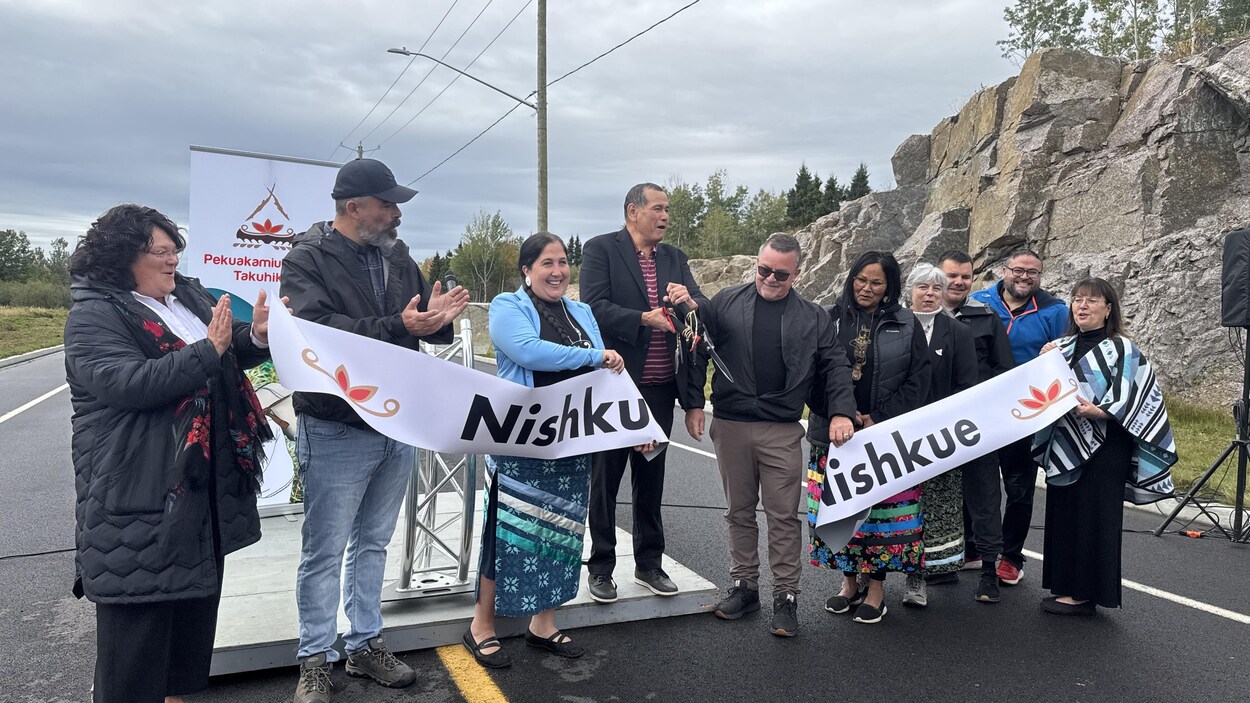 Mashteuiatsh inaugure l’intersection entre son quartier industriel et ...