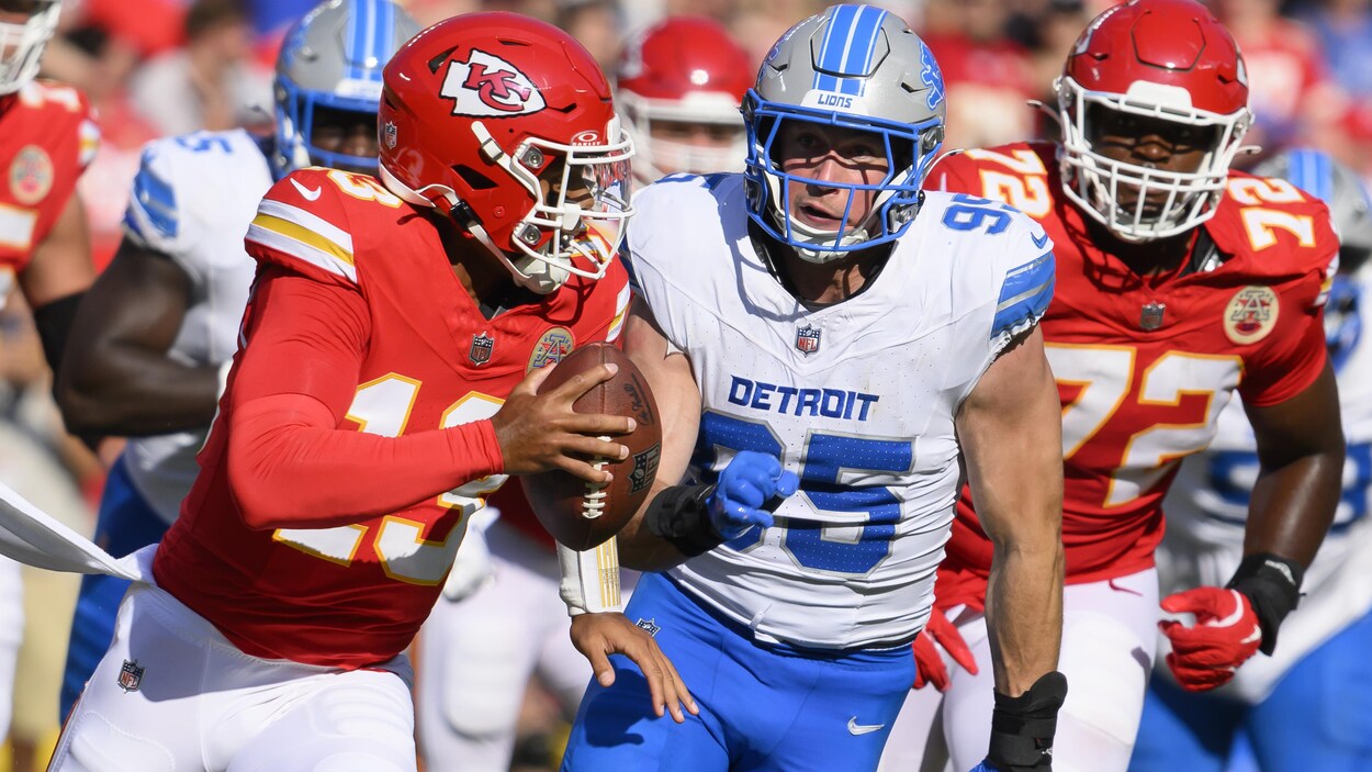 Mathieu Betts retranché par les Lions de Détroit | Radio-Canada