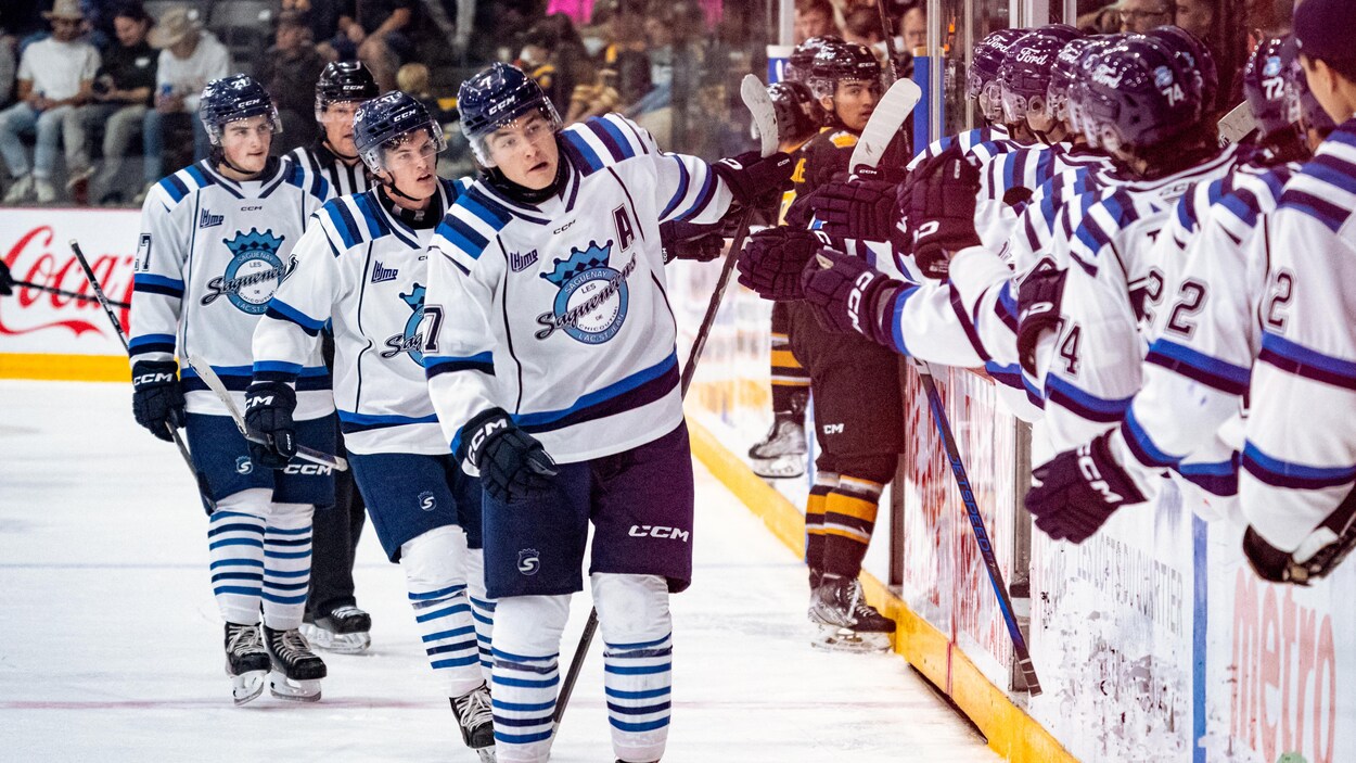 Maxim Massé et les Sags domptent les Huskies à Rouyn-Noranda | Radio-Canada