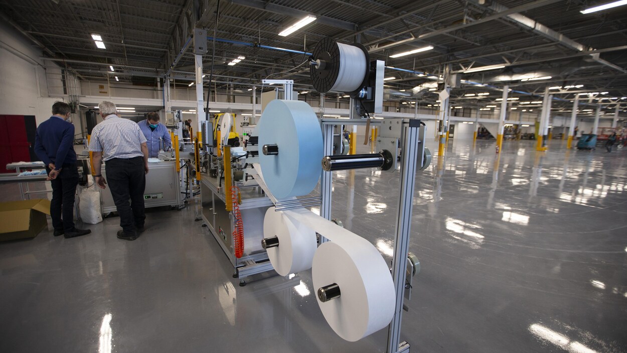 Medicom double sa production de N95 pour le Québec | Radio-Canada.ca