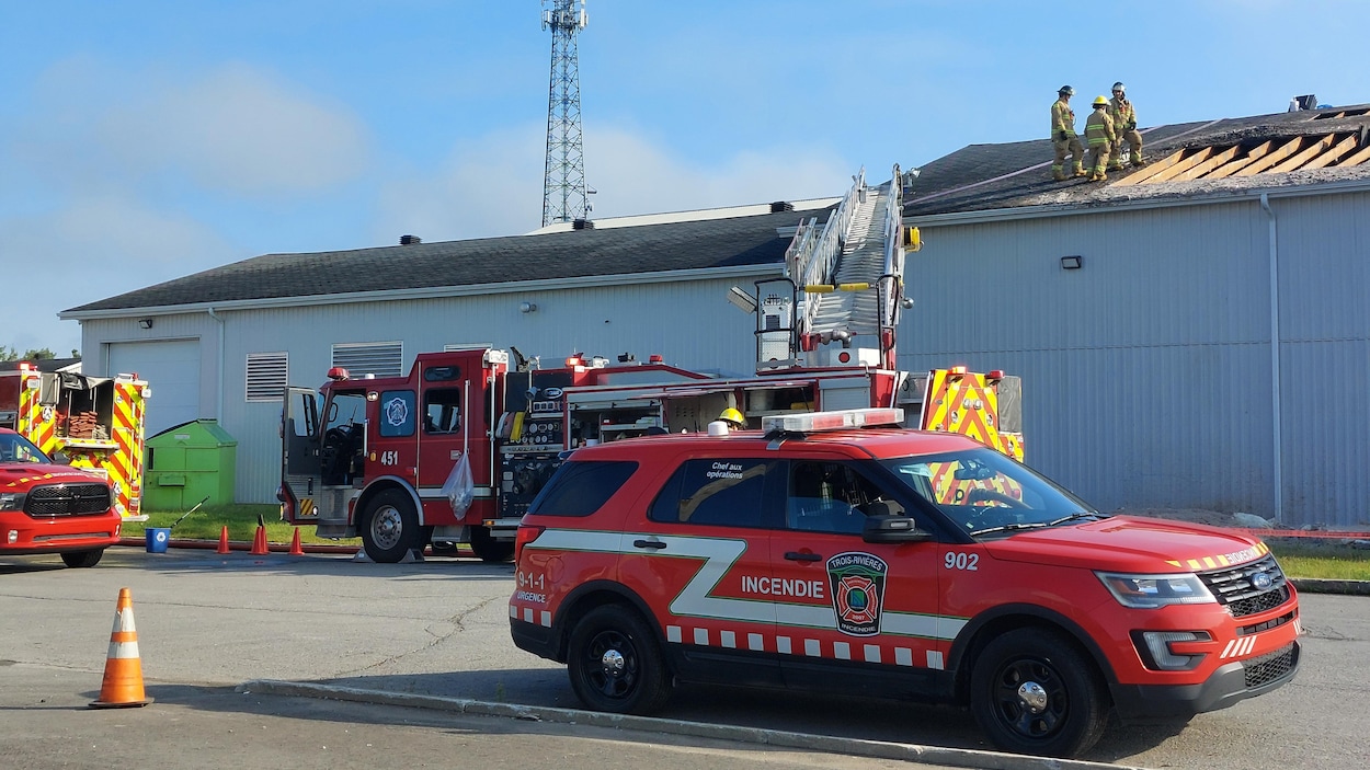L’entreprise Menthes Rito à nouveau victime d’un incendie | Radio-Canada