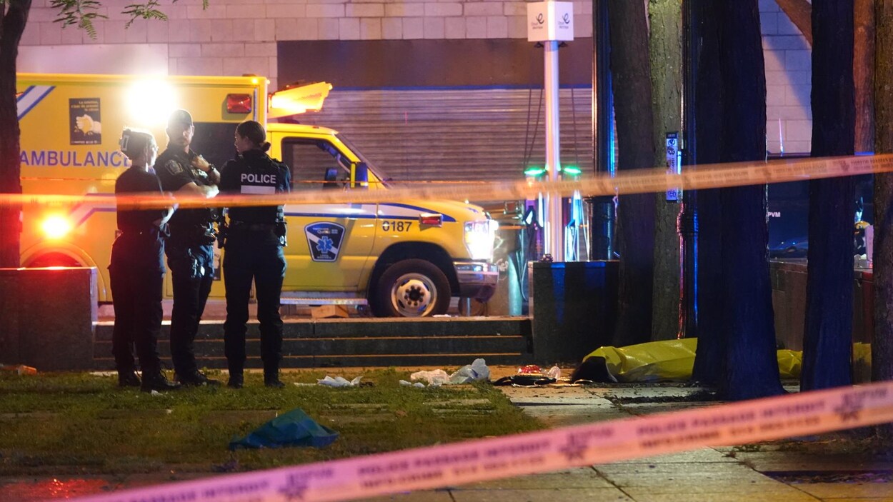 Un homme a été tué au centre-ville de Montréal dans la nuit de lundi à ...