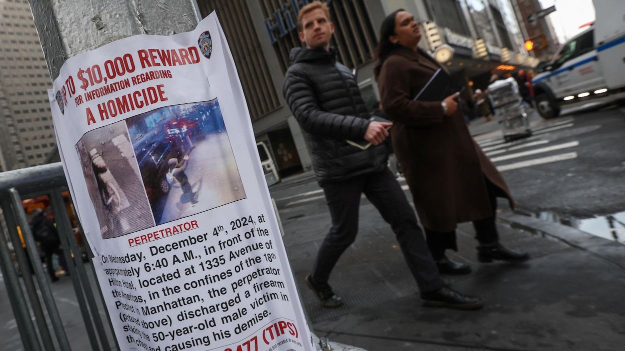 La traque du tueur d’un patron de l’assurance santé avance, selon le ...