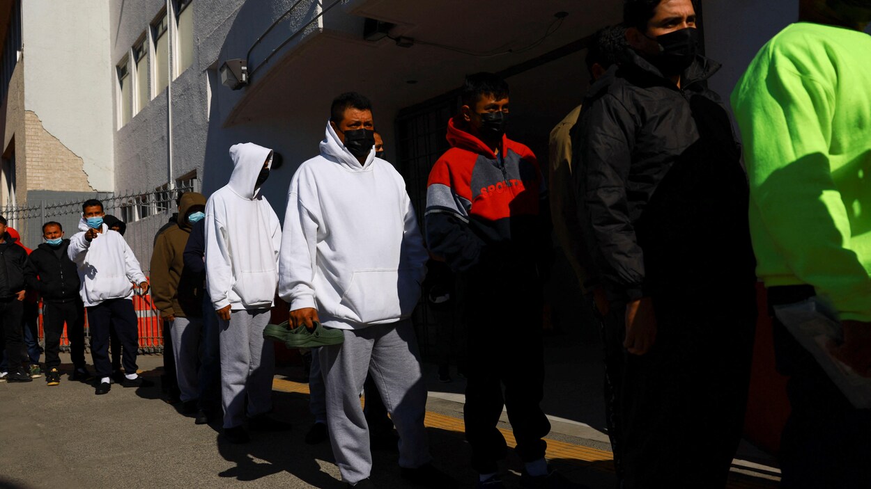 Les États-Unis ont expulsé des centaines de migrants clandestins ...